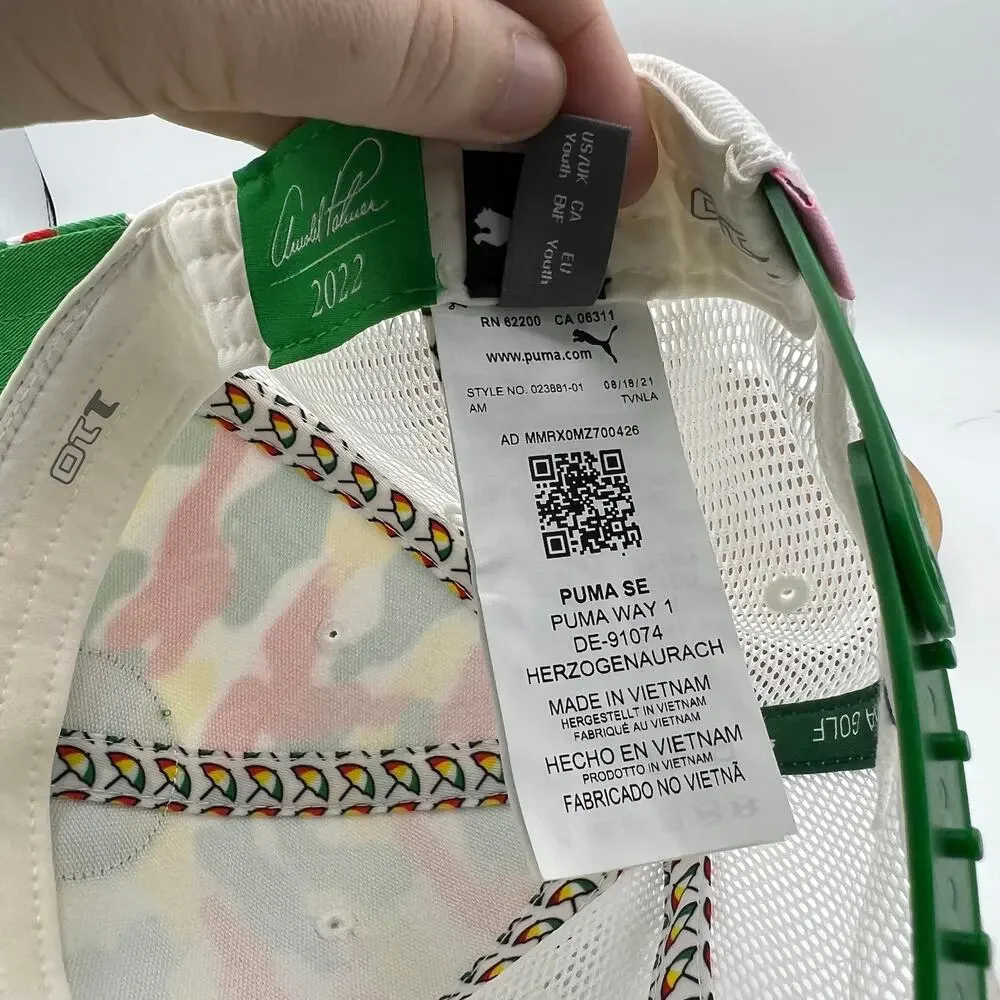 Puma | Accessories | Puma Limited Edition Arnold Palmer Camo Snapback ...